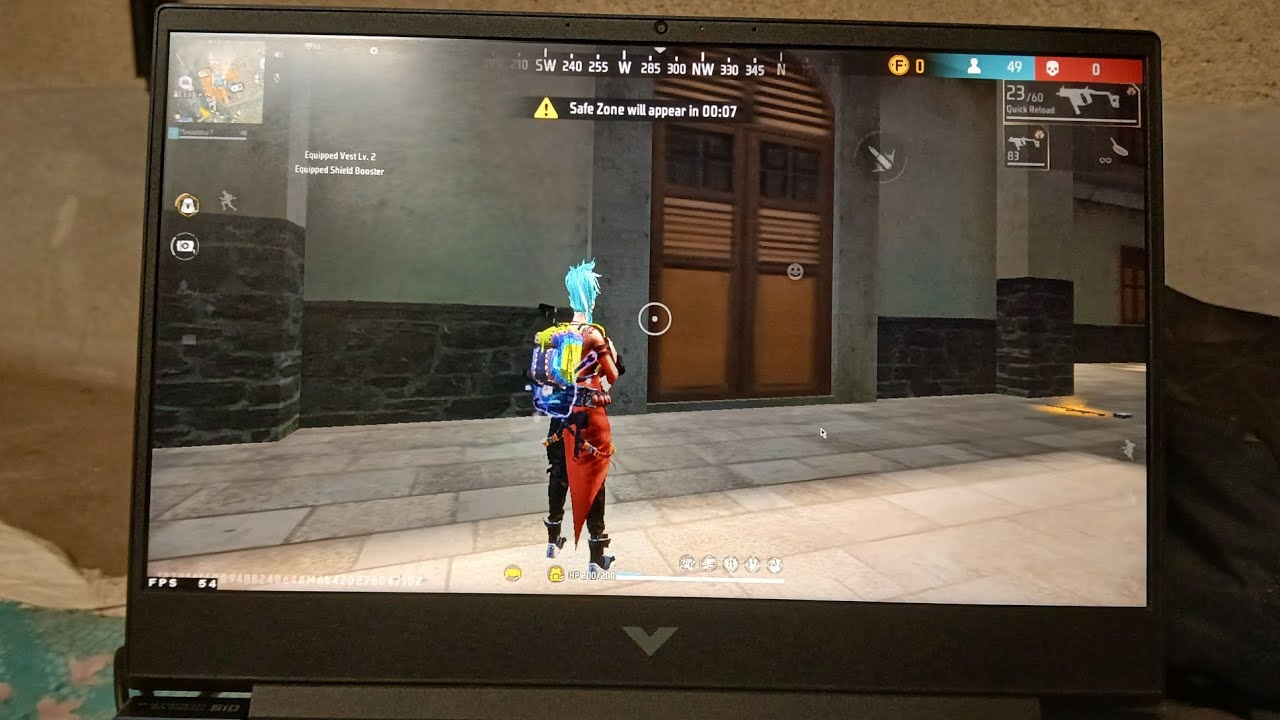 Hp Victus Gaming Laptop 💻 || Free Fire Solo Vs Squade Br Rank Full ...