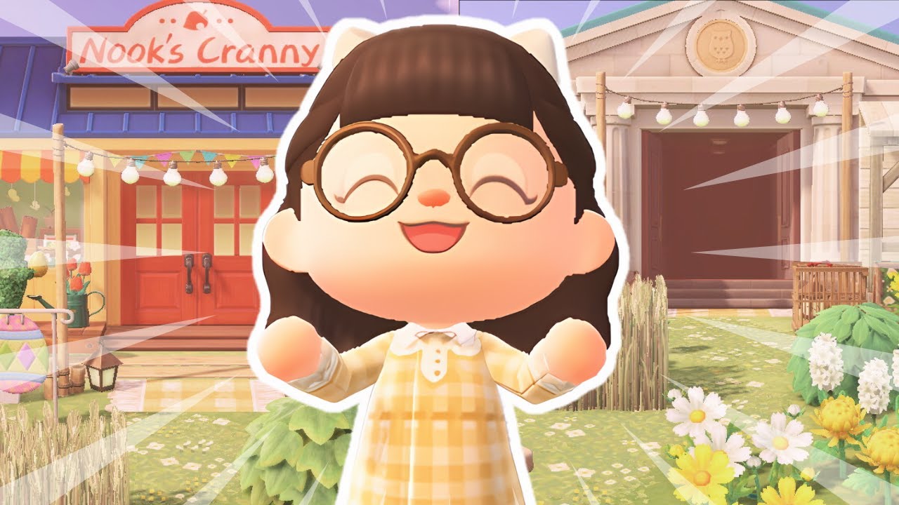 I gave Nooks Cranny & the Museum a Spring Makeover! // Animal Crossing ...