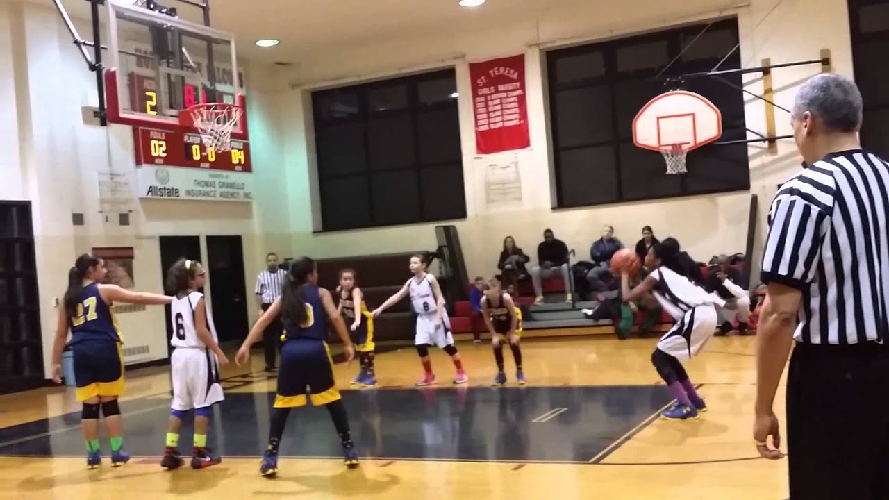 2|St Teresa vs St Charles 6th grade girls basketball - YouTube