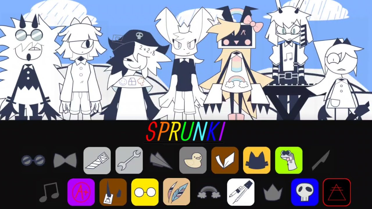 Sprunki fundamental paper education gameplay #fullgame - YouTube