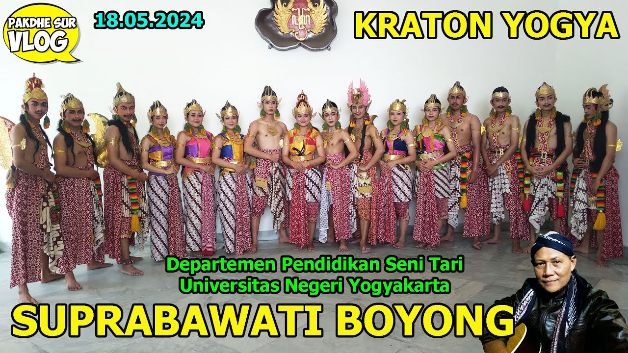 SUPRABAWATI BOYONG MEI 2024 DI KRATON YOGYA OLEH DEPARTEMEN SENI TARI ...