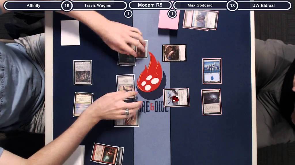 MTG Modern GPT Los Angeles: Travis Wagner (Affinity) vs Max Goddard (UW ...