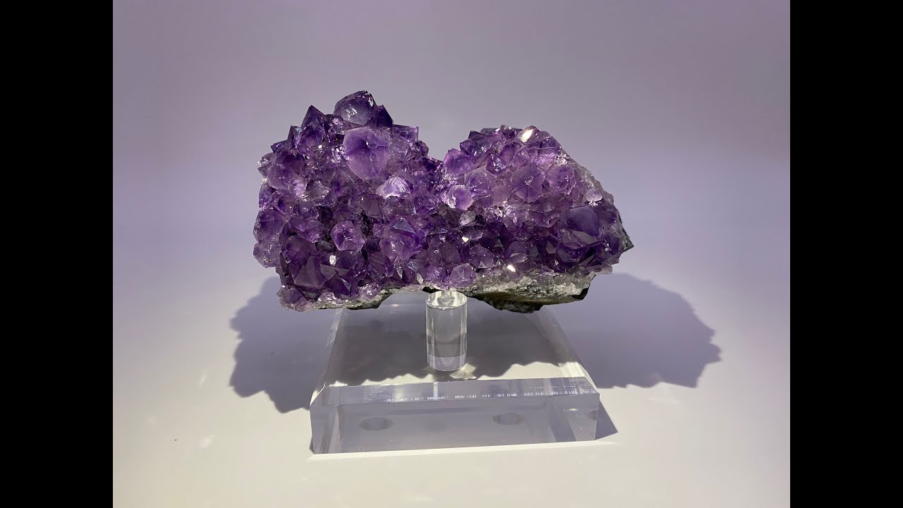 Quartz var. Amethyst Crystal Mineral Specimen from Catalán Grande ...