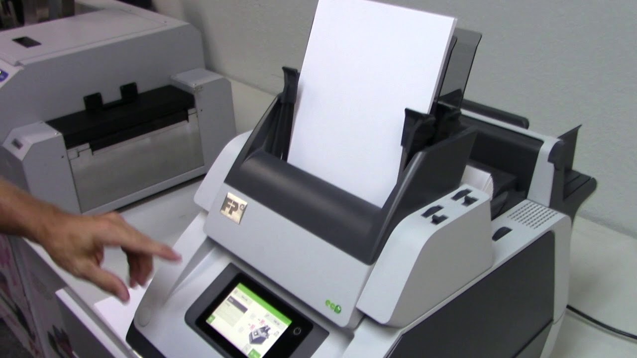 FPI700 Folder Inserter Setup and Demo - YouTube