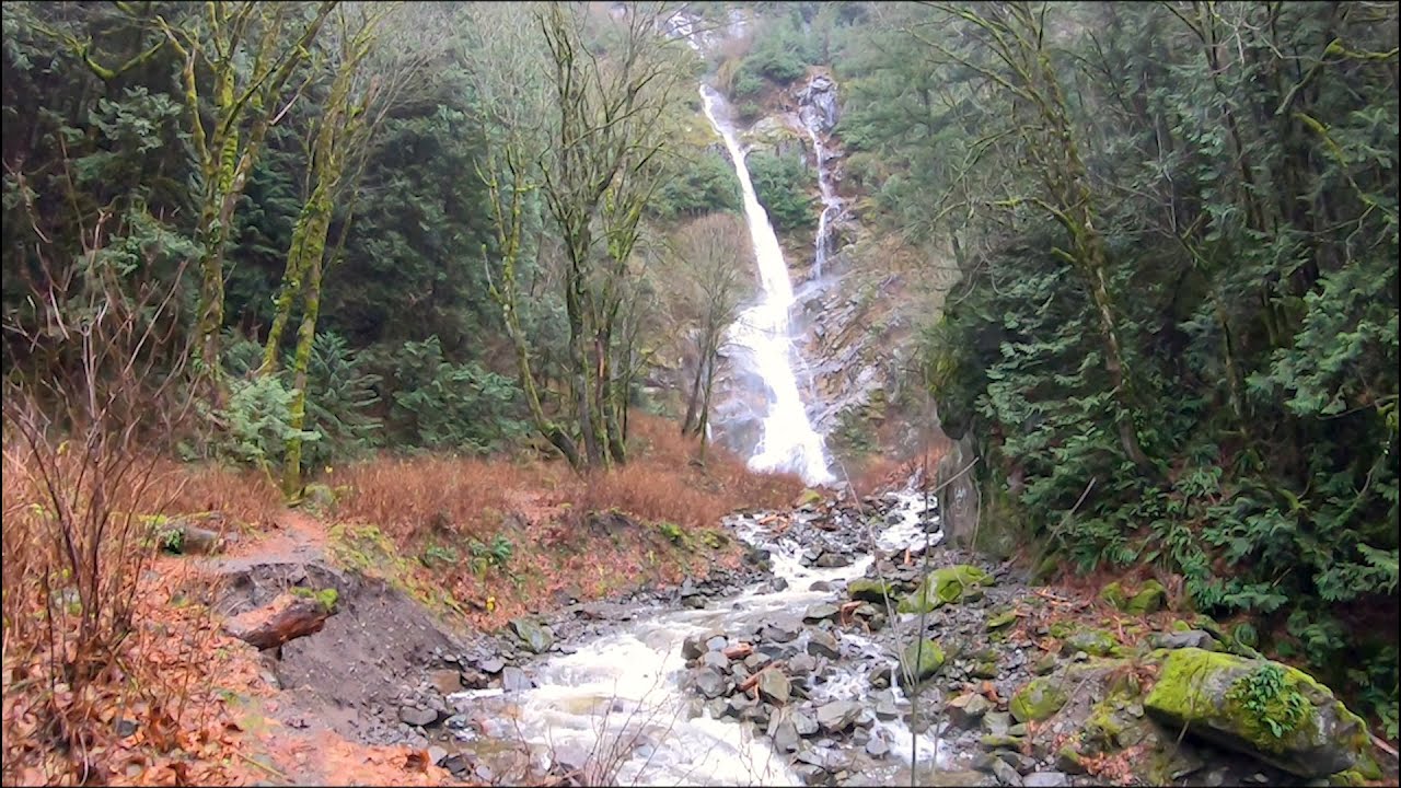 Flood Falls during the storms, Hope BC - YouTube