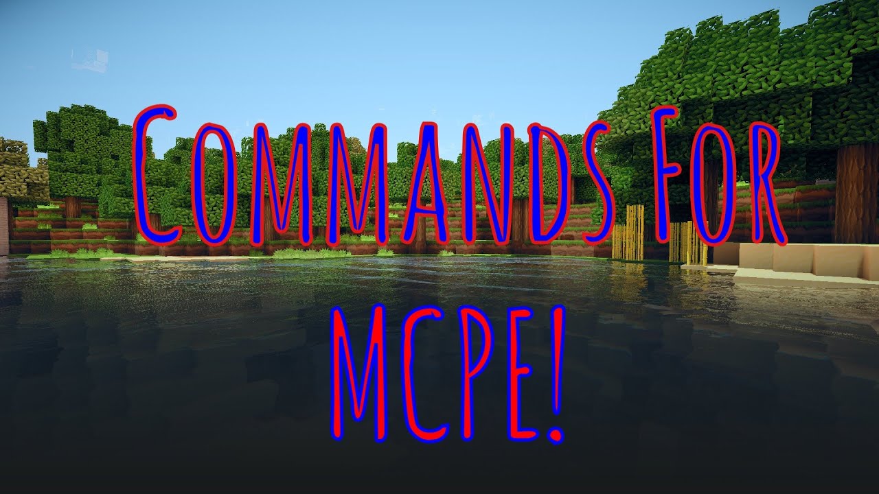 Commands For MCPE App Review! - YouTube