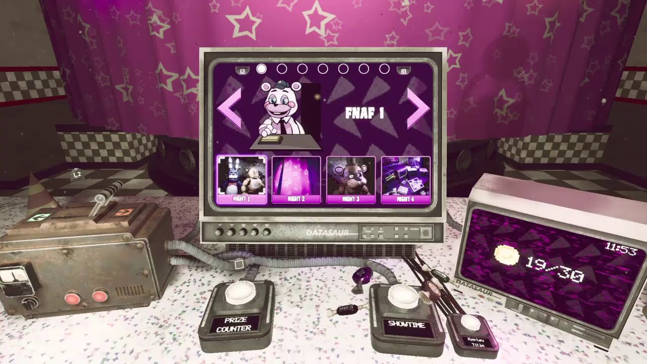 Fnaf vr on controller - YouTube