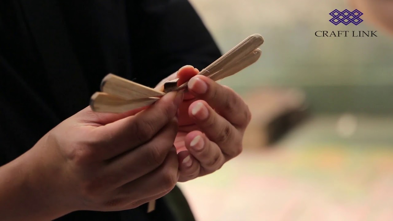 How to make self balancing bamboo dragonfly (E- Version) - YouTube
