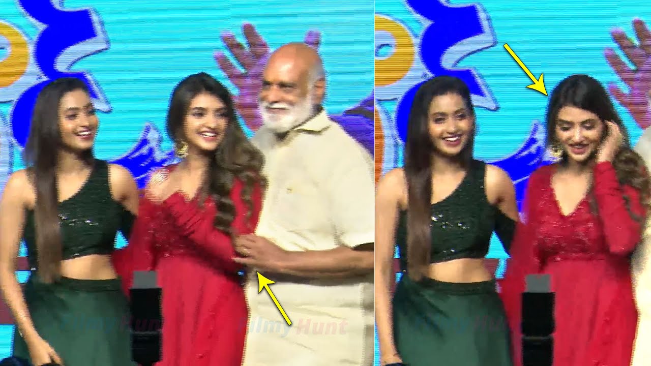 చేయి🤦| K Raghvendra Rao Unexpected Behaviour With Sreeleela At Wanted ...