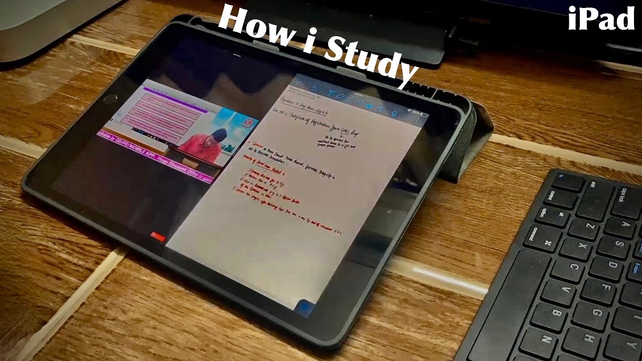 How i Study on my iPad 8th Generation | You can too - YouTube