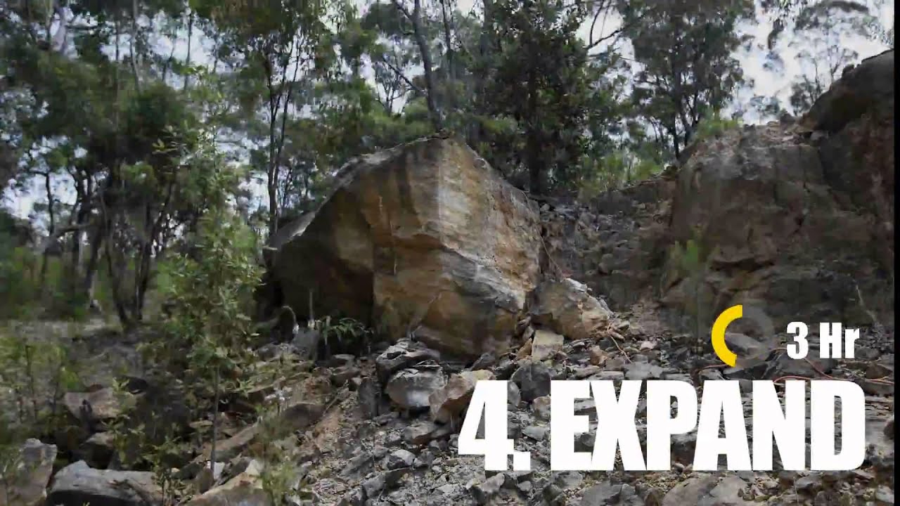 Non Explosive Demolition Agent - YouTube