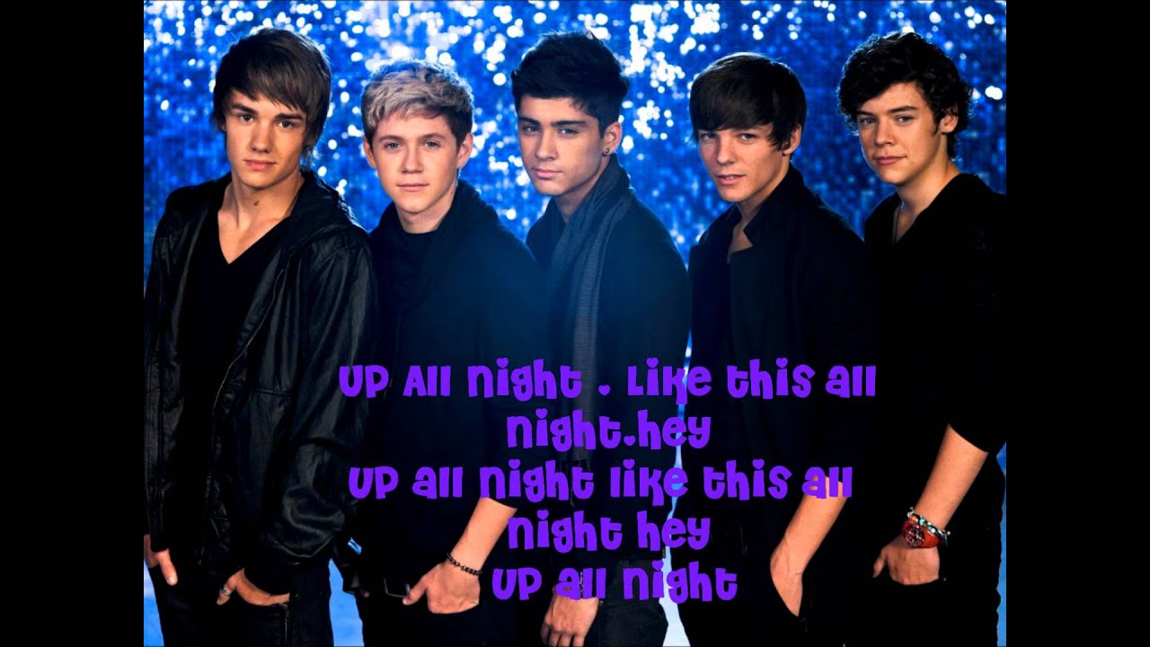 One Direction Up All Night (Lyrics+Pictures) - YouTube