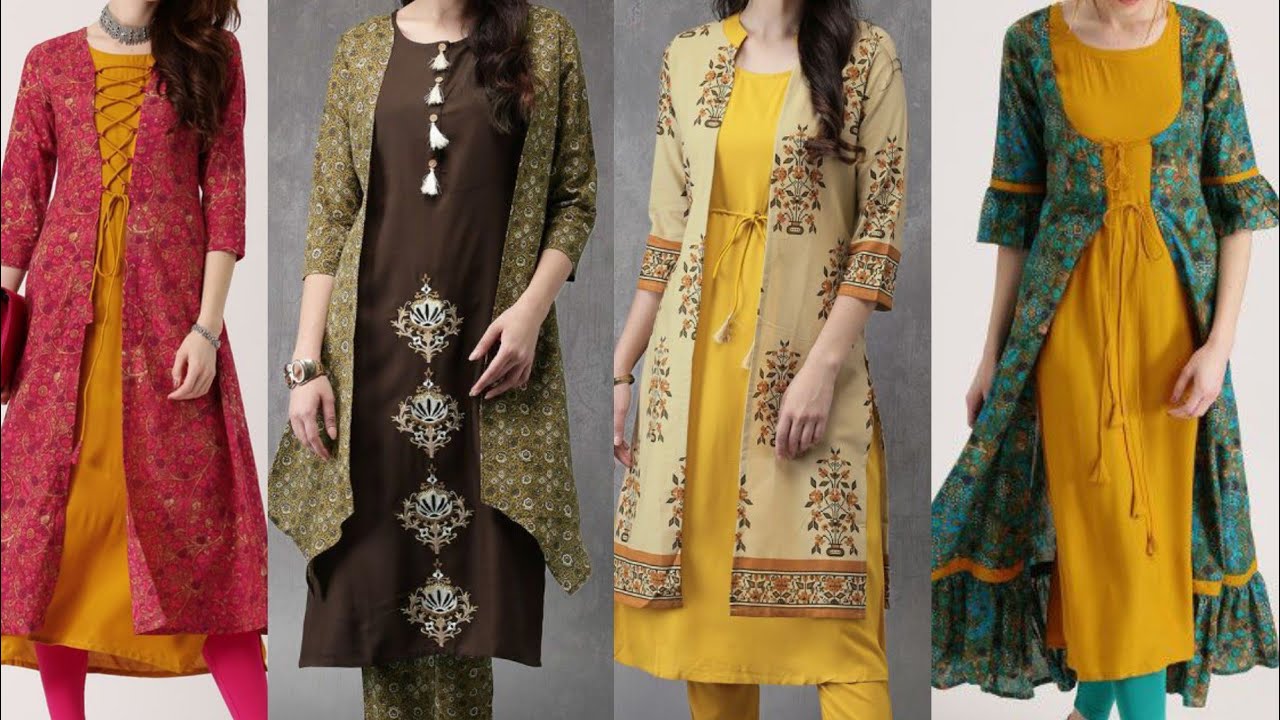 Trendy Long Shrug For Kurti|| Shrug Design ||2021|| - YouTube