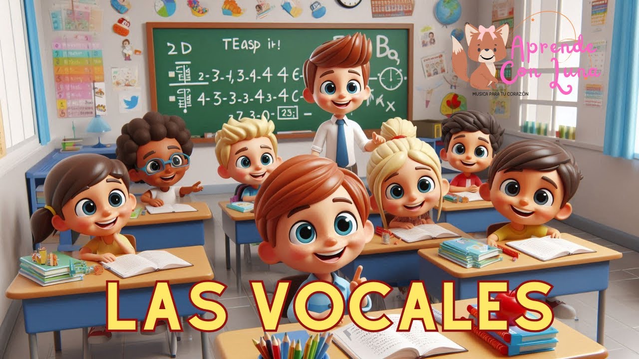 Las Vocales "Música Infantil para que los peques aprendan" - YouTube