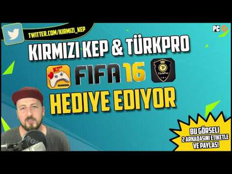 KIRMIZI KEP & TÜRKPRO FIFA 16 HEDİYE EDİYOR!