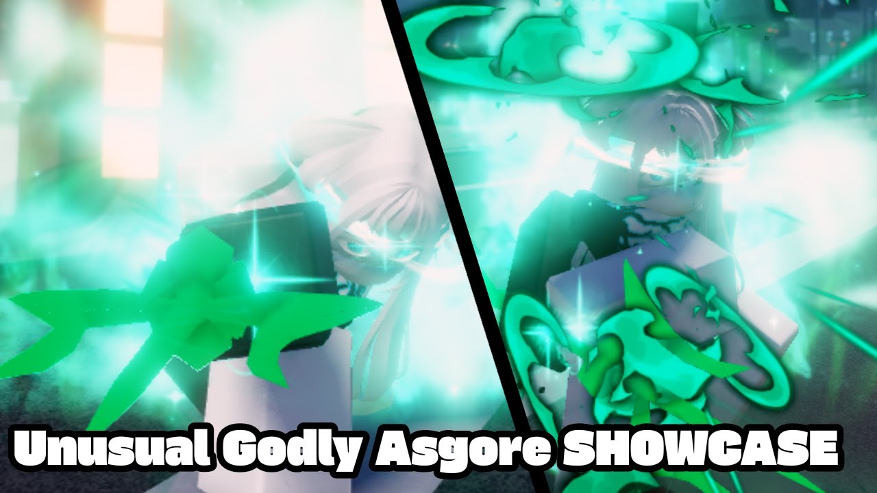 UNUSUAL GODLY ASGORE SHOWCASE (unusual spec) [AUT] - YouTube