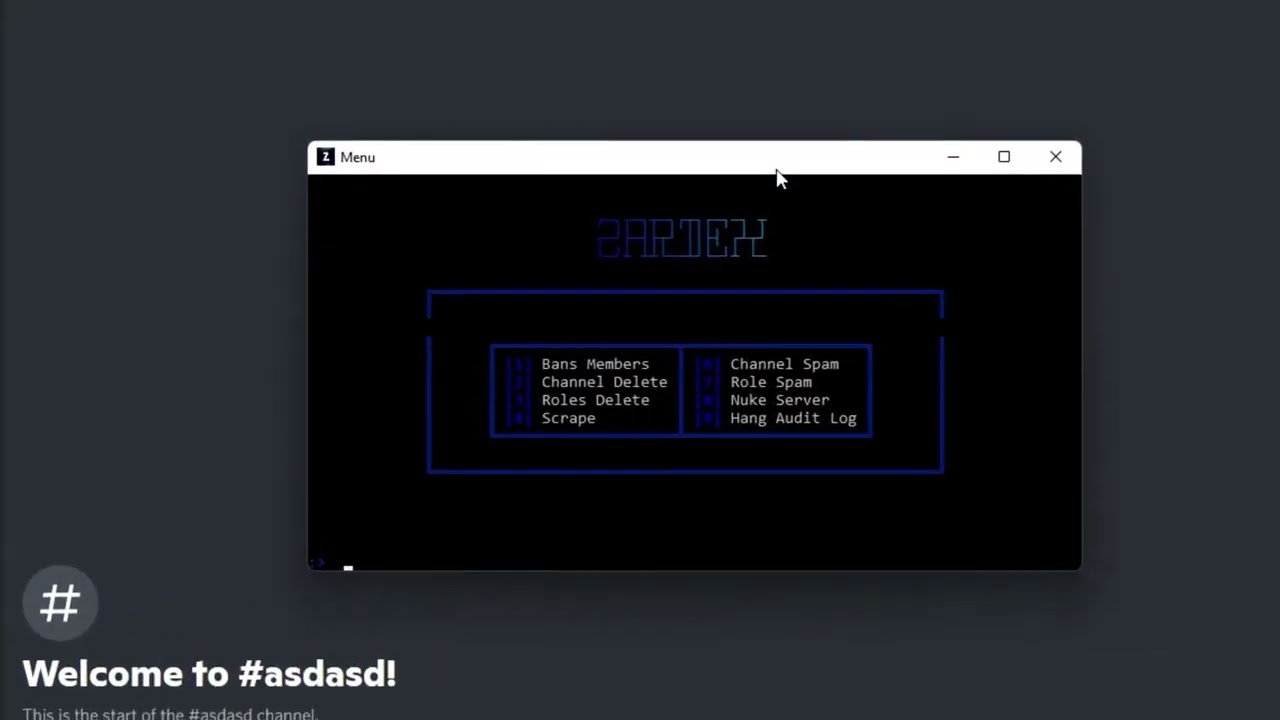 discord nuke raid bot fastest mass ban channel spam audit log crasher ...
