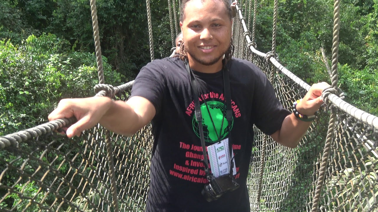 Don't be Scared of the Kakum Canopy Walkway - Ghana Nov 2018 Tour - YouTube