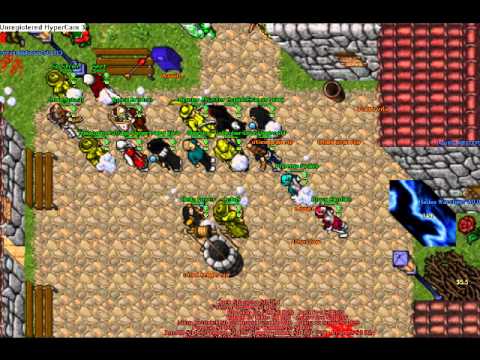 WAR TIBIA RPG BRASIL ~ ELEMENTAL WARRIORS X POWER ABUSER - YouTube