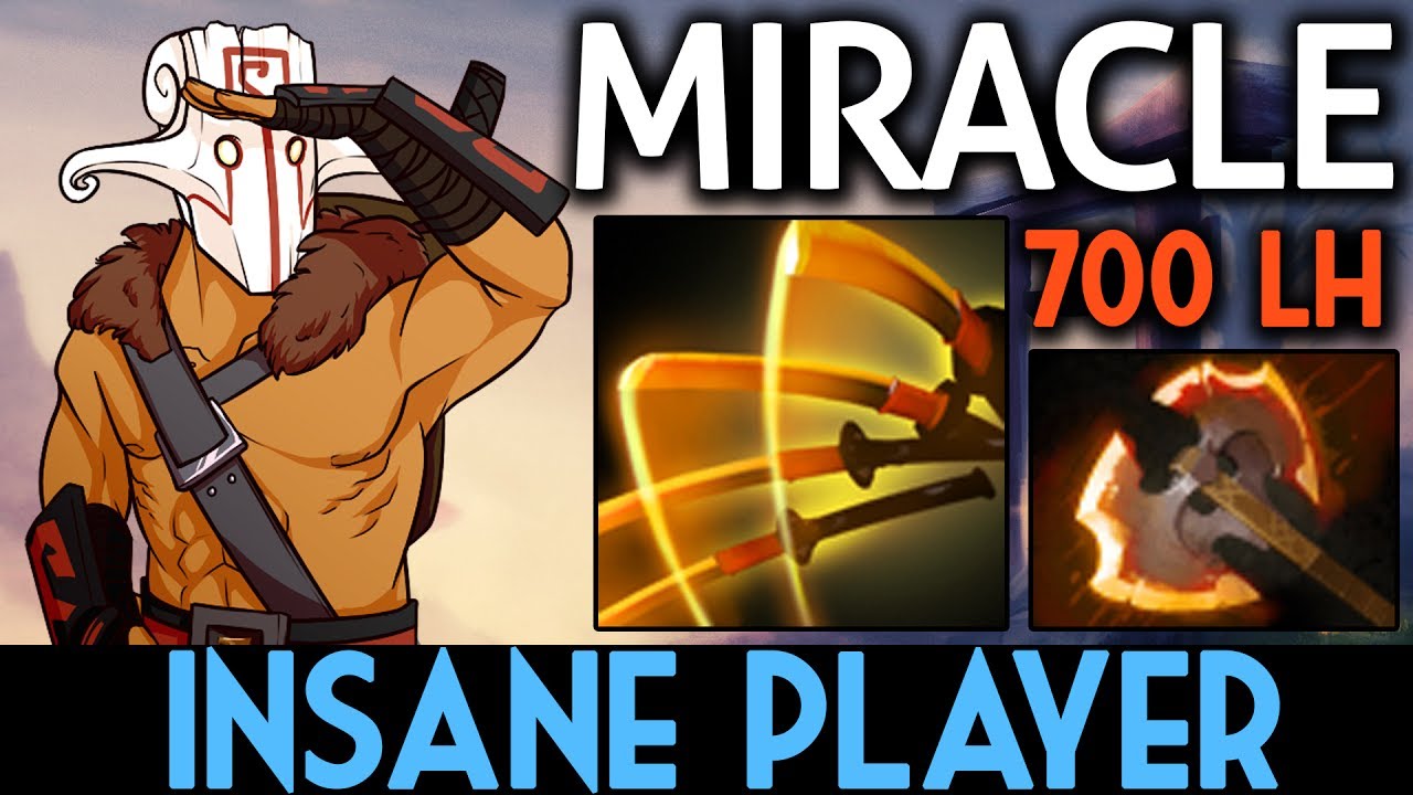 Miracle- Dota 2 [Juggernaut] Insane Player - Battle Fury Build - YouTube