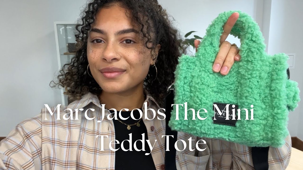 Marc Jacobs The Mini Teddy Tote Review - YouTube