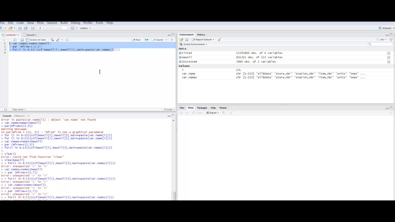 CCF Plot in R - YouTube