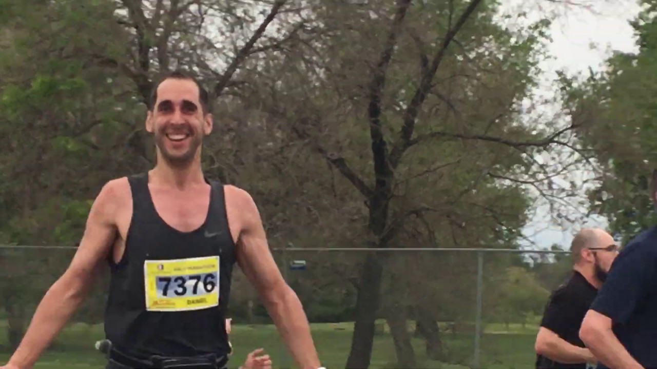 Daniel Loewen runs in Manitoba Marathon 2019! - YouTube