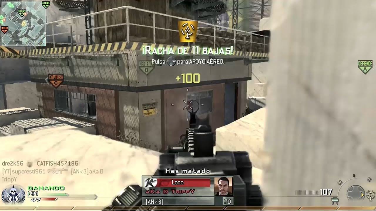 Modern Warfare 2 (2009) - Domination on Quarry (25-2) - YouTube