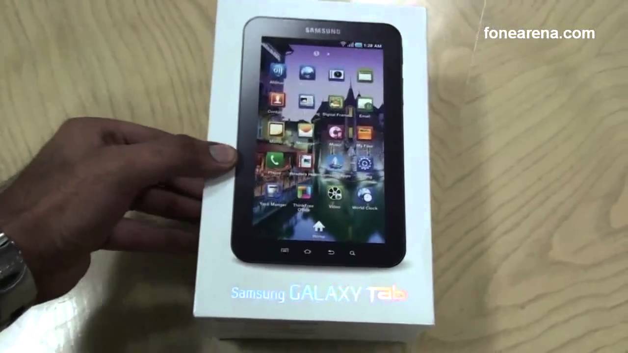 Samsung Galaxy Tab Unboxing - YouTube