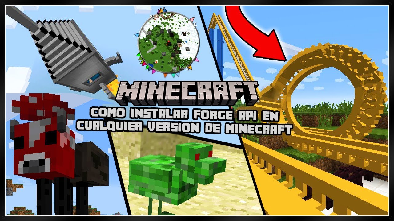 📌COMO INSTALAR FORGE API EN CUALQUIER VERSIÓN DE MINECRAFT📌 - YouTube