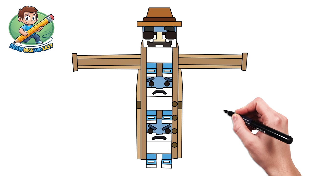 How to Draw Triplito Tralaleritos from Steal a Brainrot [ROBLOX] | Easy ...
