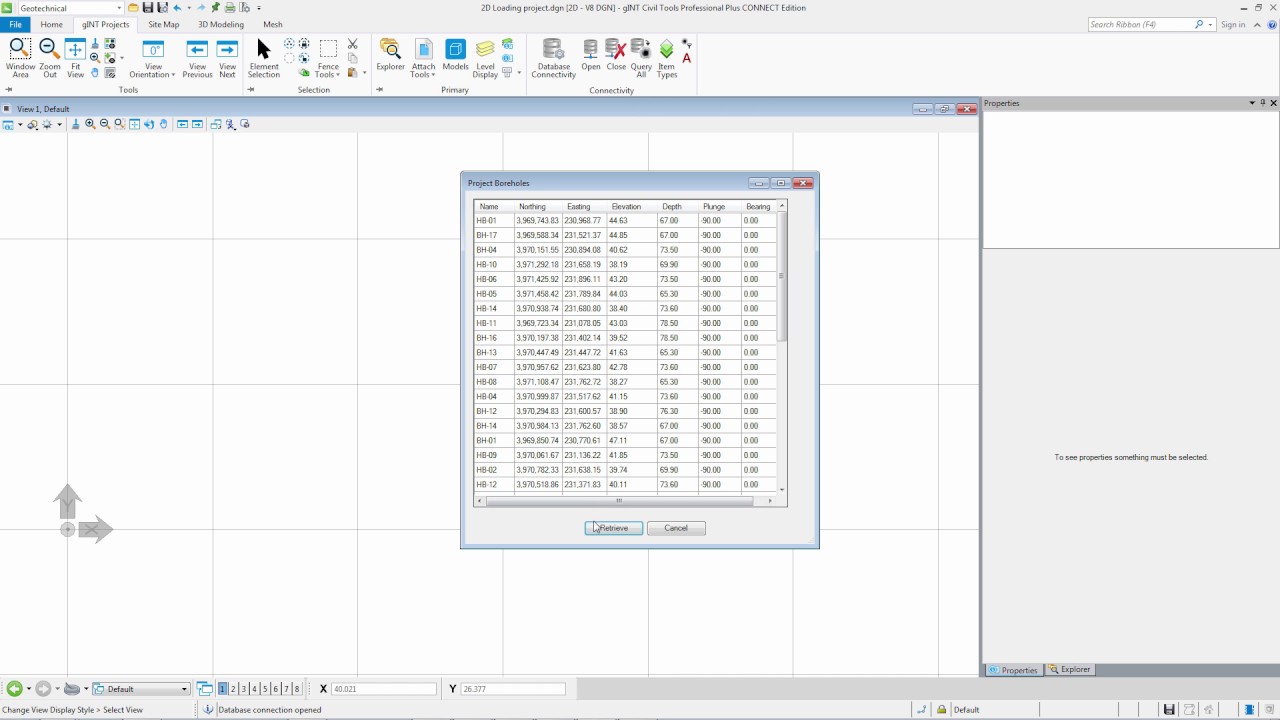 Connecting to a gINT project - YouTube