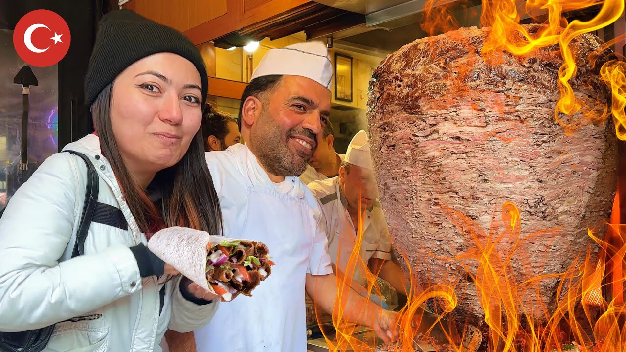 We tried the biggest doner in Istanbul - is it the best doner? - YouTube