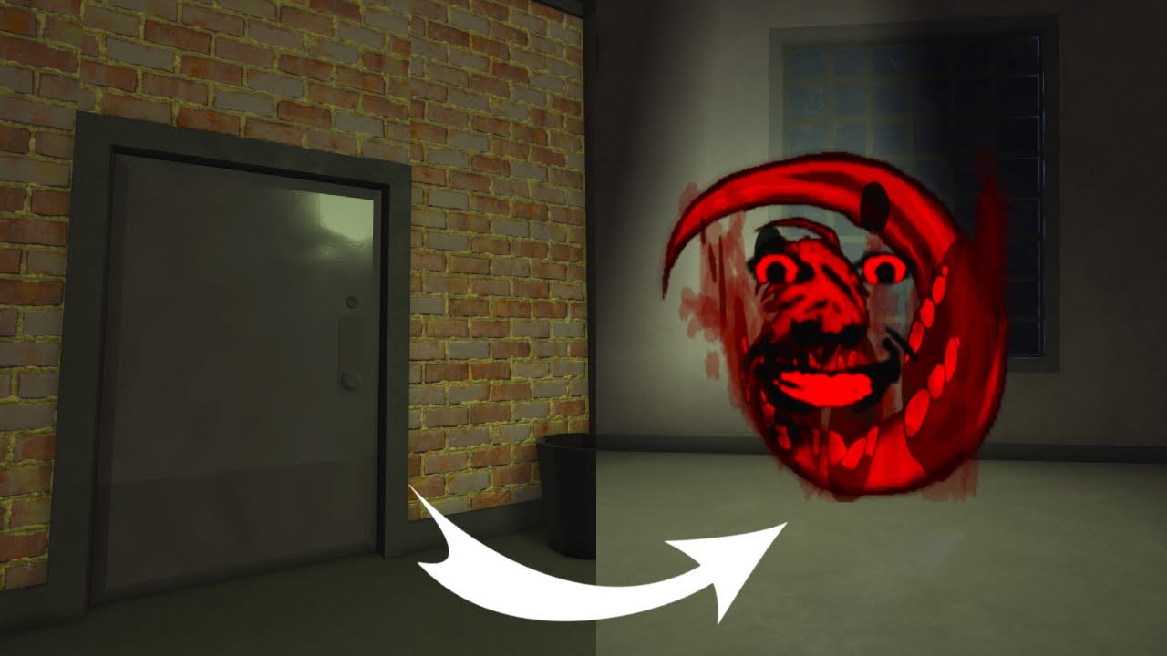 DOORS What If You Break The Door? (Hotel Update) - YouTube