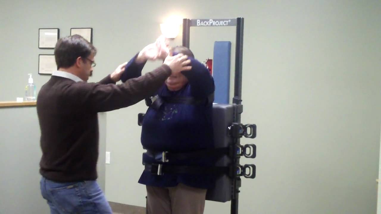 Back pain relief with session of ATM2 therapy. - YouTube