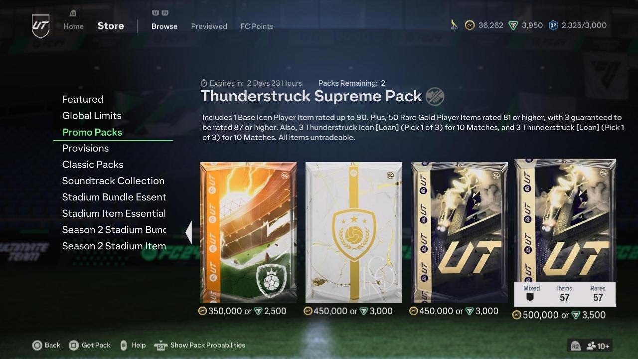 EA SPORTS FC 24 500k Store Pack - YouTube