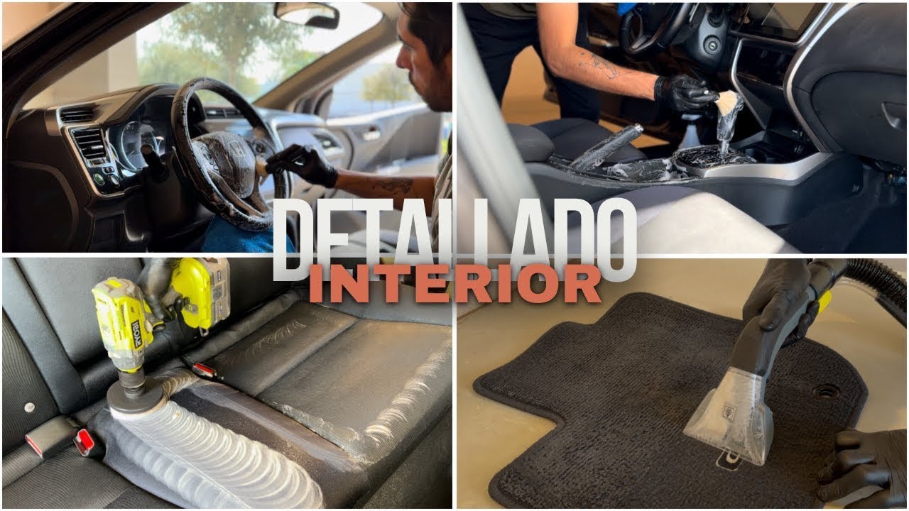 PROCESO PASO A PASO DE UN DETALLADO AUTOMOTRIZ PROFESIONAL - YouTube