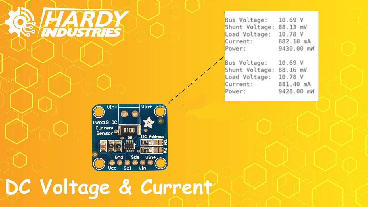 Cara menggunakan sensor INA219 (Sensor Tegangan dan Arus listrik DC ...