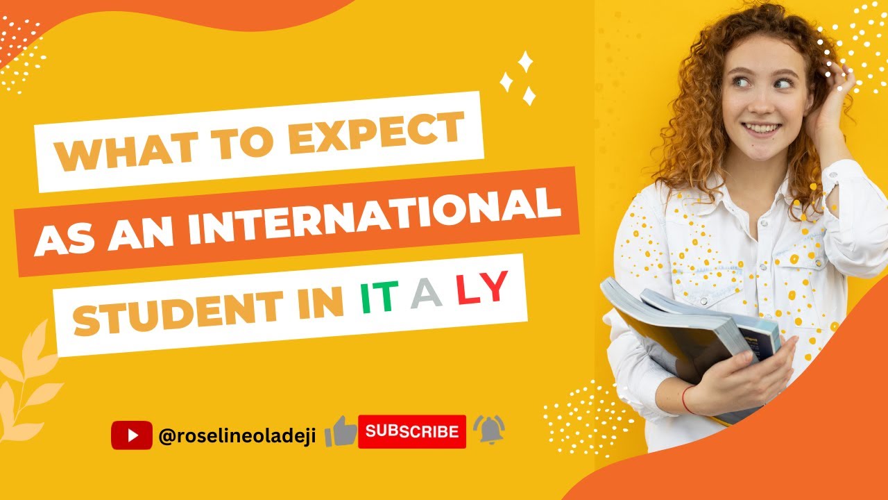 What to expect in Italy as a Foreign Student in 2025| Must Watch before ...