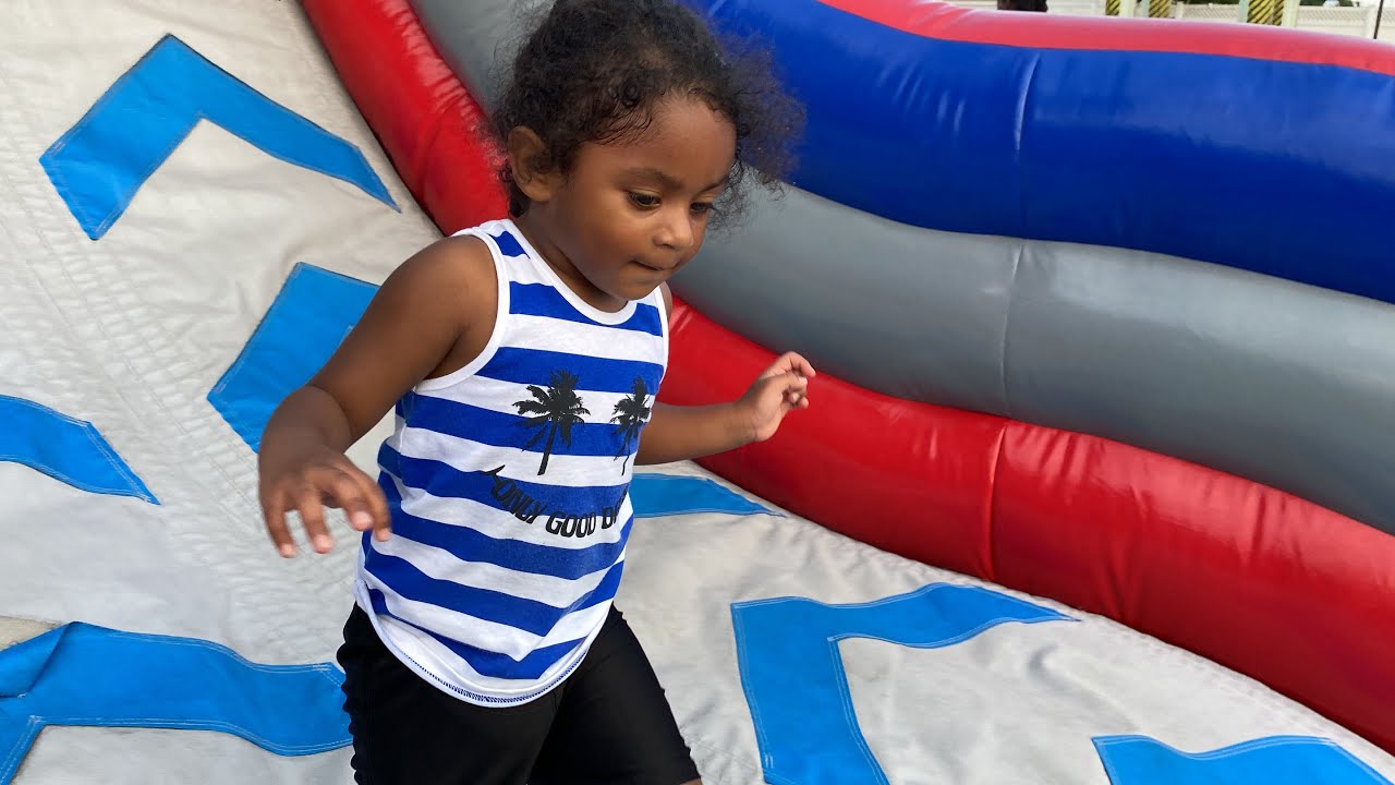 Cape Cod Inflatable Park - YouTube