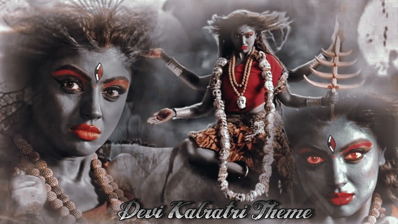 Devi Kalratri Stotram ll Most Powerful Mantra ll Kalratri Song ll ...