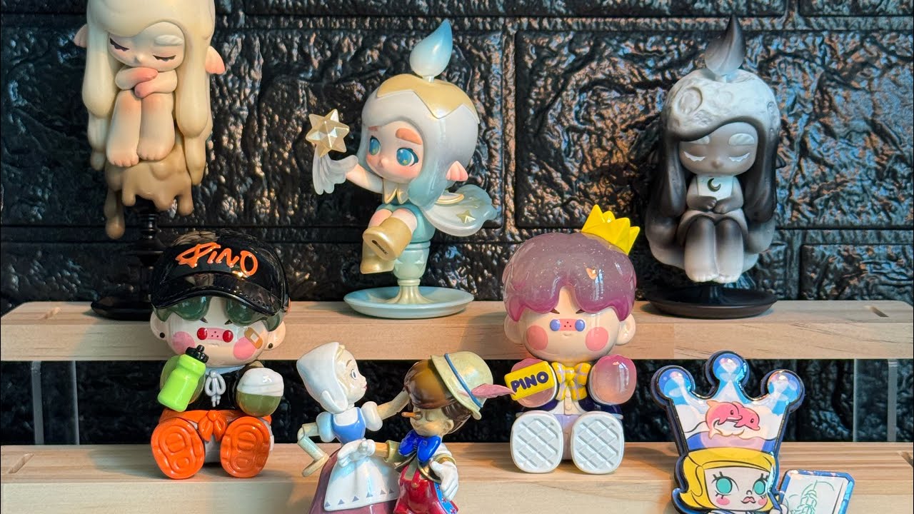 💕 Chaka Light Sprite, Molly, Pino Jelly, Disney Pinocchio ~ blind box ...