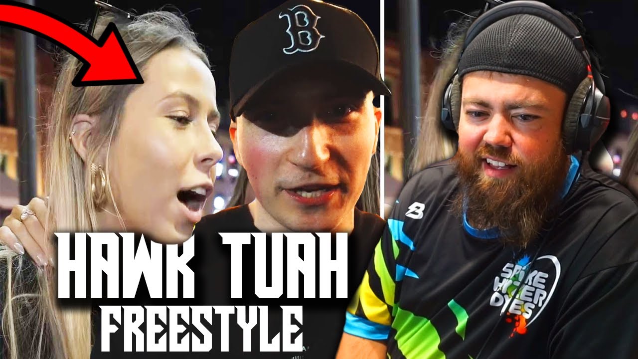 THIS GIRL IS EVERYWHERE | RAPPER REACTS to Token - Hawk Tuah Freestyle ...