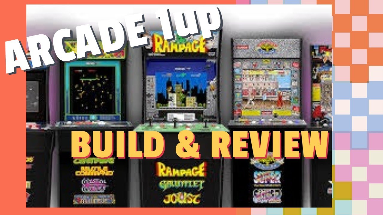 1Up Arcade Review & Cabinet Build - YouTube