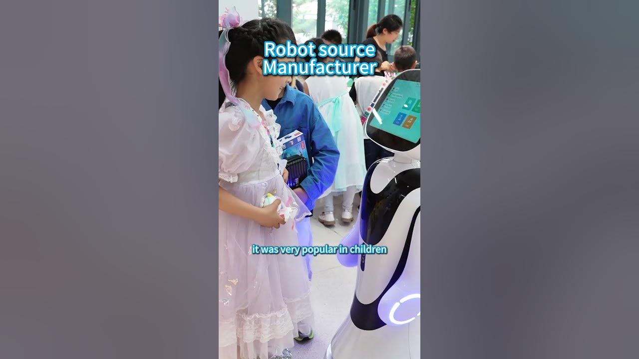 6 degrees of freedom Al reception robot -Timo #servicerobot - YouTube