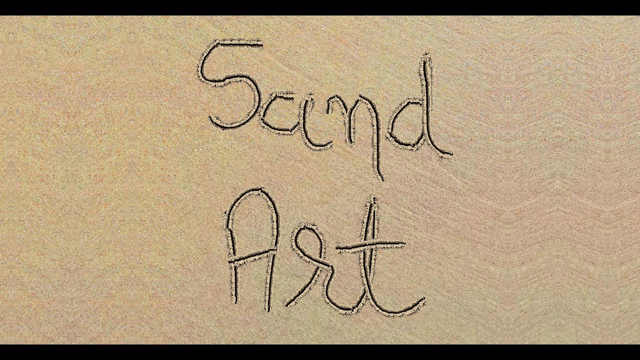 Sand Art - Creative Doodle Sketch Drawing Pad - YouTube