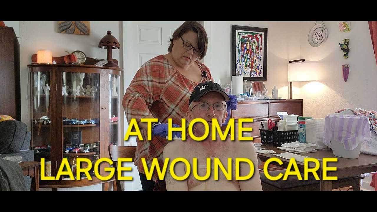 My Wound Care at Home - Large Open Wound Treatment - YouTube