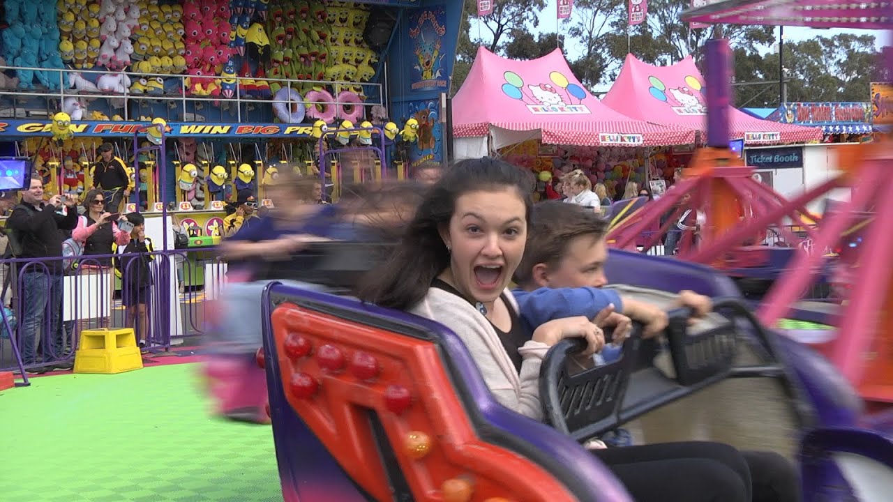 Rides Montage - 2015 Royal Melbourne Show - YouTube