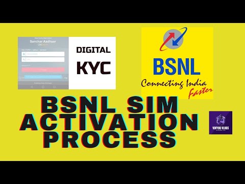 bsnl sanchar adhaar sim activation process #bsnl # sancharaadhar # ...