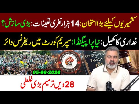 Kashmiriyo K Liye Bara Imtihan: What is the Real Plan Behind 14,000 Troops?